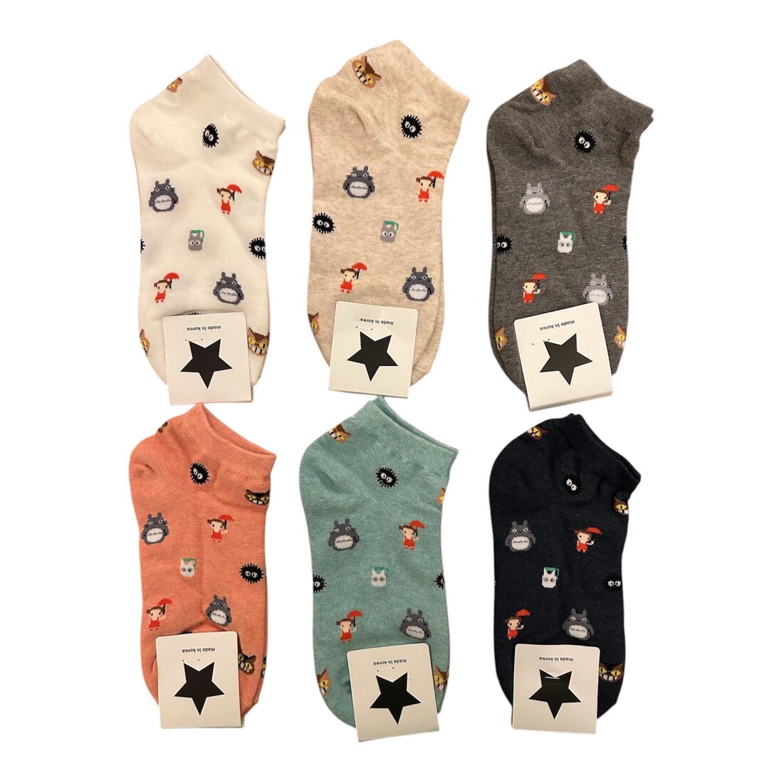 My Neighbour Totoro Ankle Socks: Studio Ghibli Character Socks, Made in ...