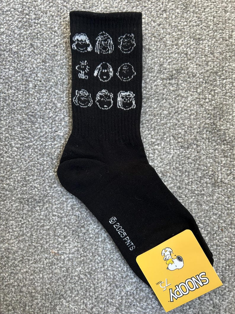 Snoopy 75th Anniversary Special Edition Socks - Etsy