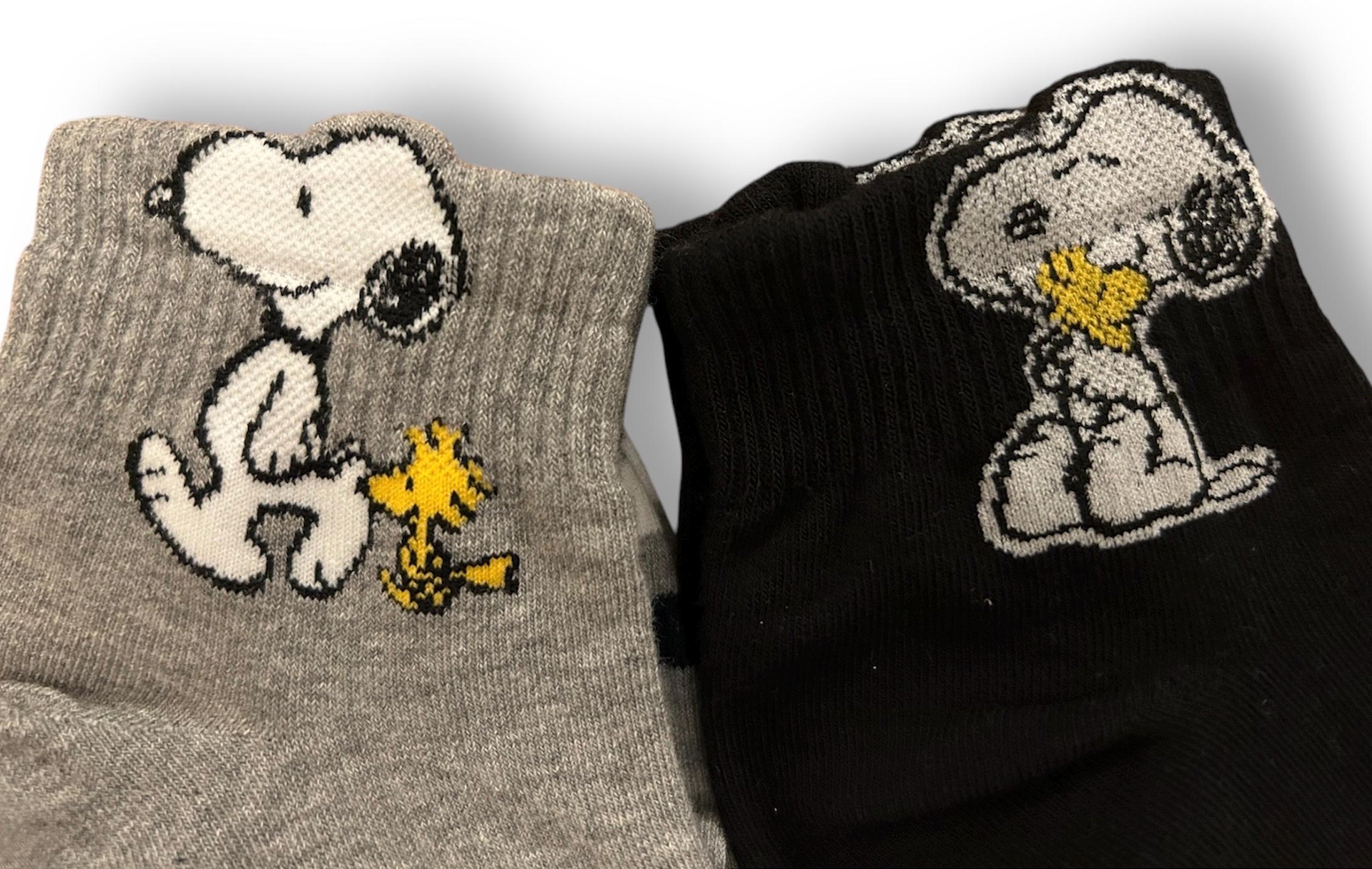 Snoopy Socks – Officially Licensed - Peanuts Cartoon Ankle Socks – Made ...