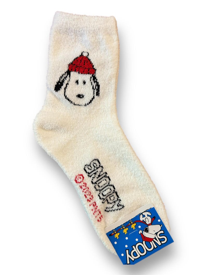 Cute Snoopy Bed Socks for Women, Snoopy and Charlie Brown, Newest ...