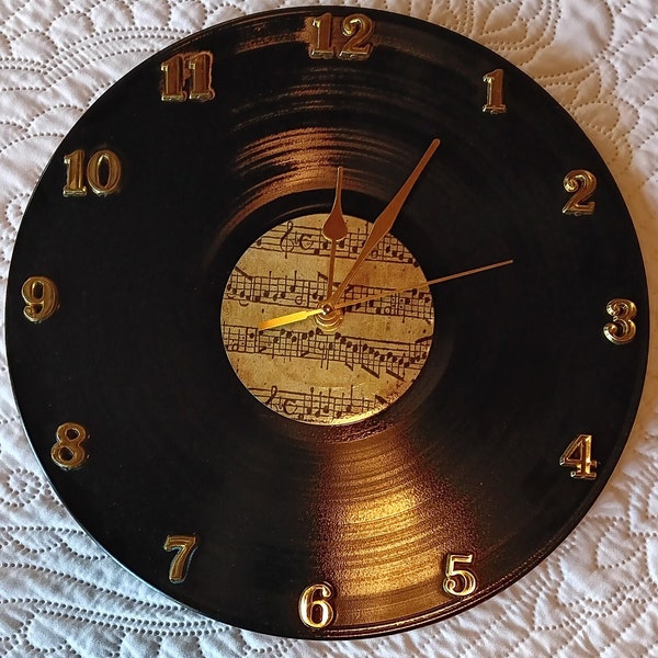 Record Wall Clock - Etsy