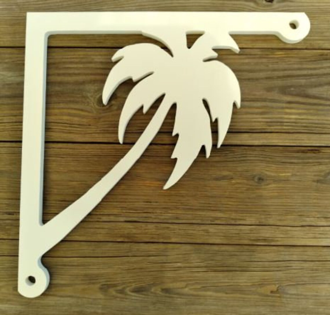 PALM TREE, PVC Corner Bracket, Give Your Home the Look of the Islands ...