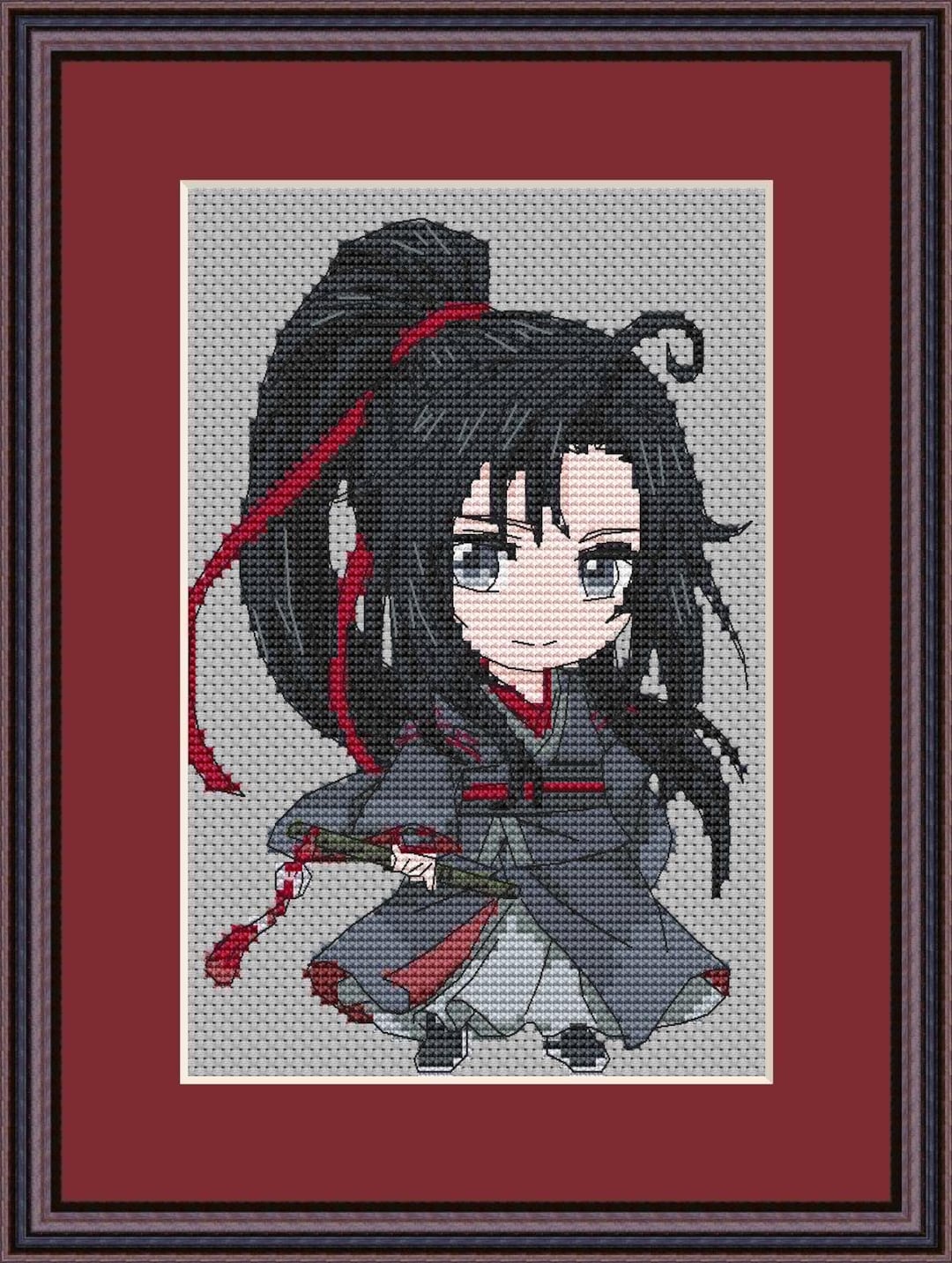 Cross Stitch Pattern Embroidery Anime Mo Dao Zu Shi / Grandmaster of ...