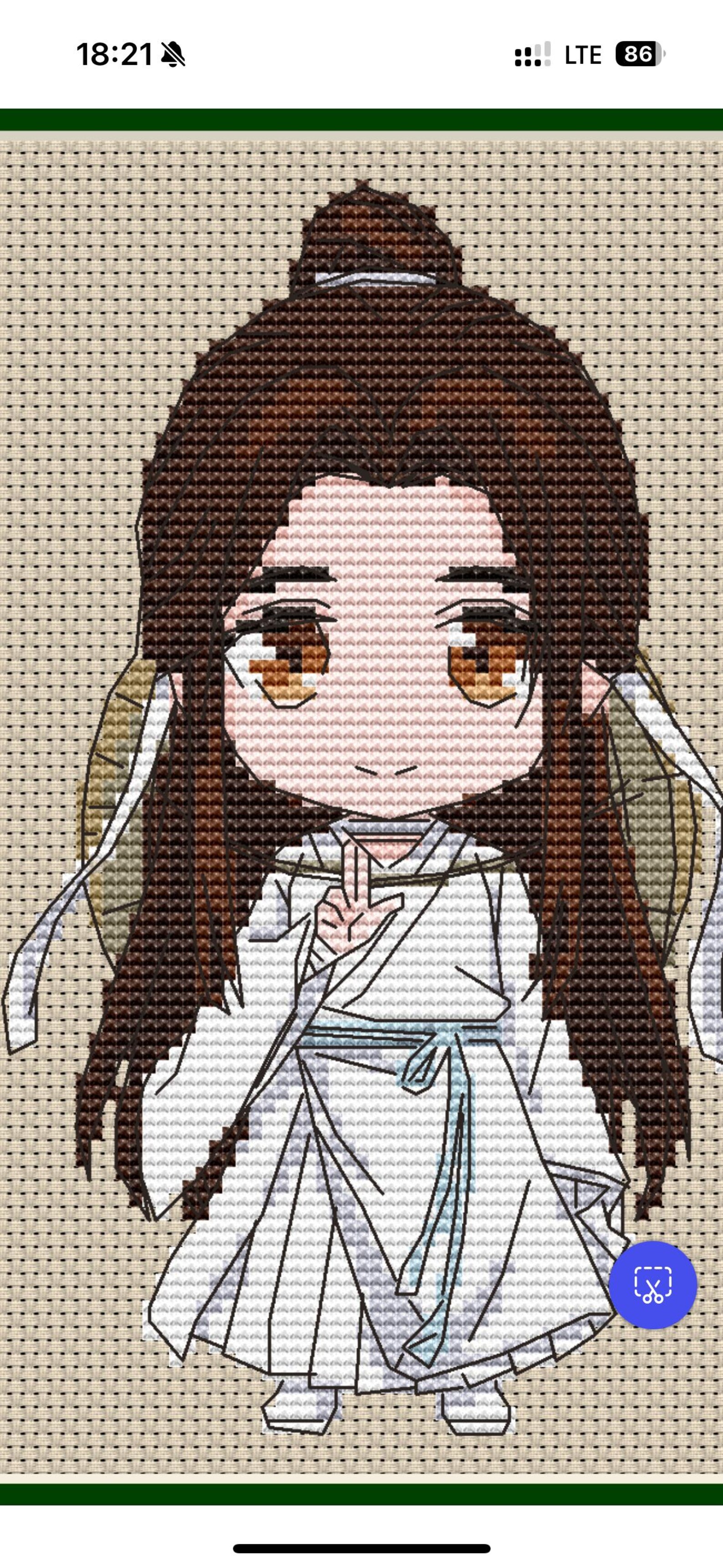 Xie Lian Anime Cross Stitch Pattern: Heaven Officials Blessing (PDF ...