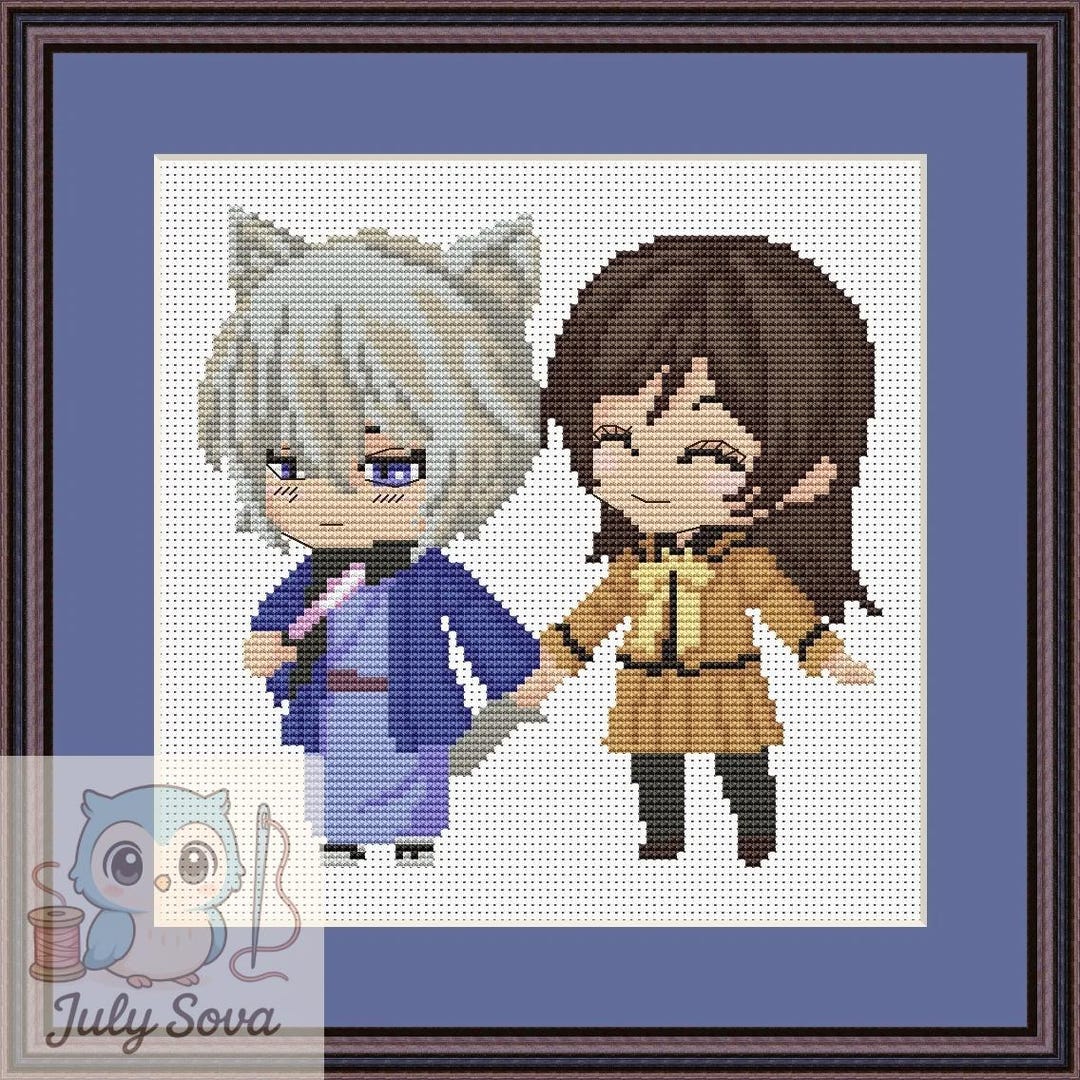 Cross Stitch Fan Art Pattern – Tomoe,nanami / Inspired Kamisama Kiss ...