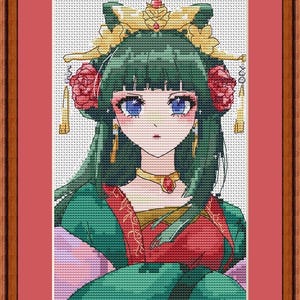 Cross Stitch Pattern Embroidery – Mao Mao the Apothecary Diaries | PDF ...