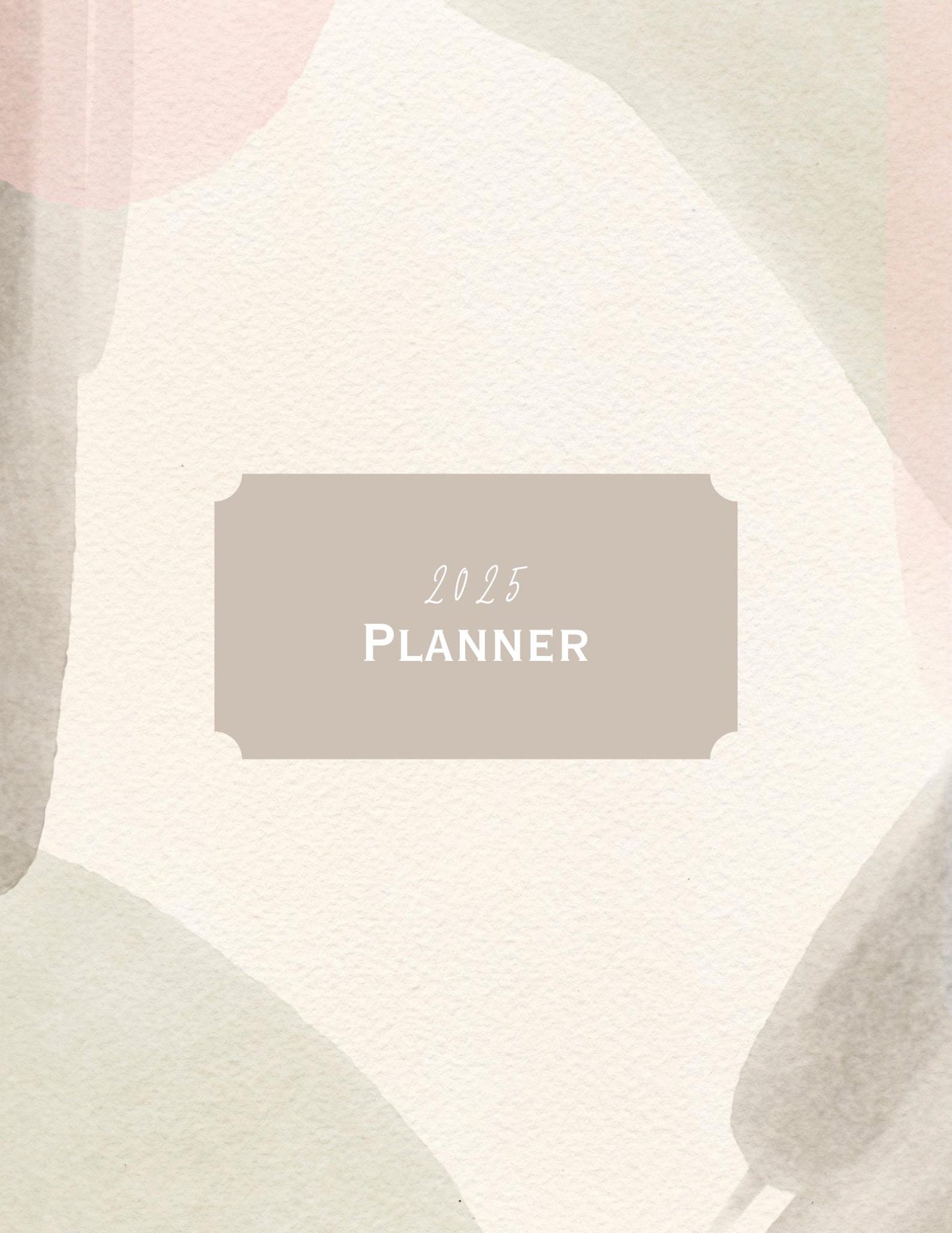 2025 Aesthetic Planner - Etsy