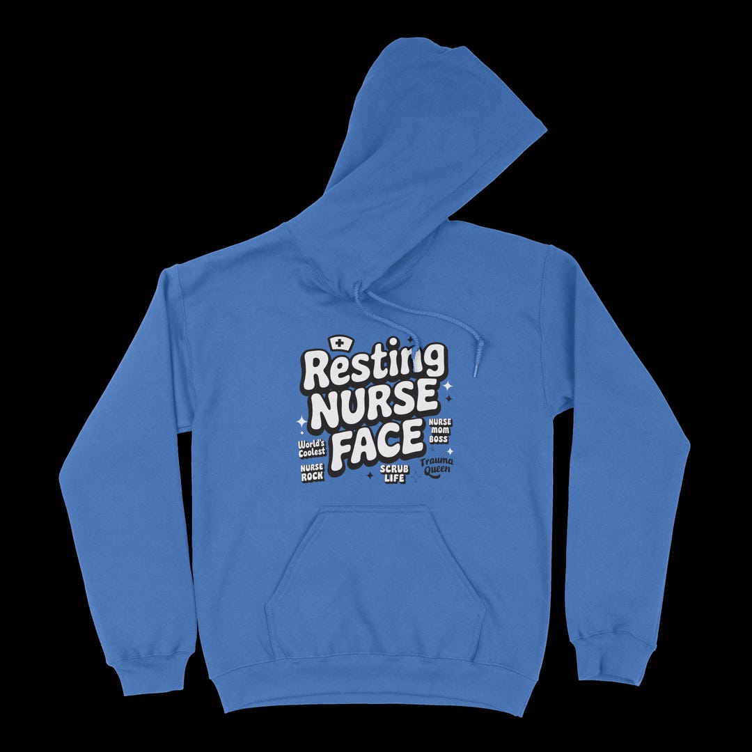 RESTING NURSE FACE - Etsy