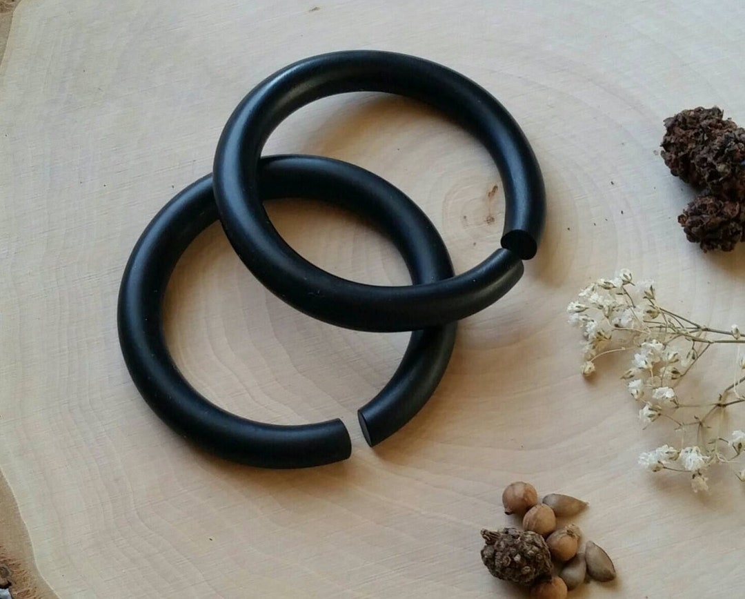 Large Hoop Plugs // Gauges // Customizable 2-2.5