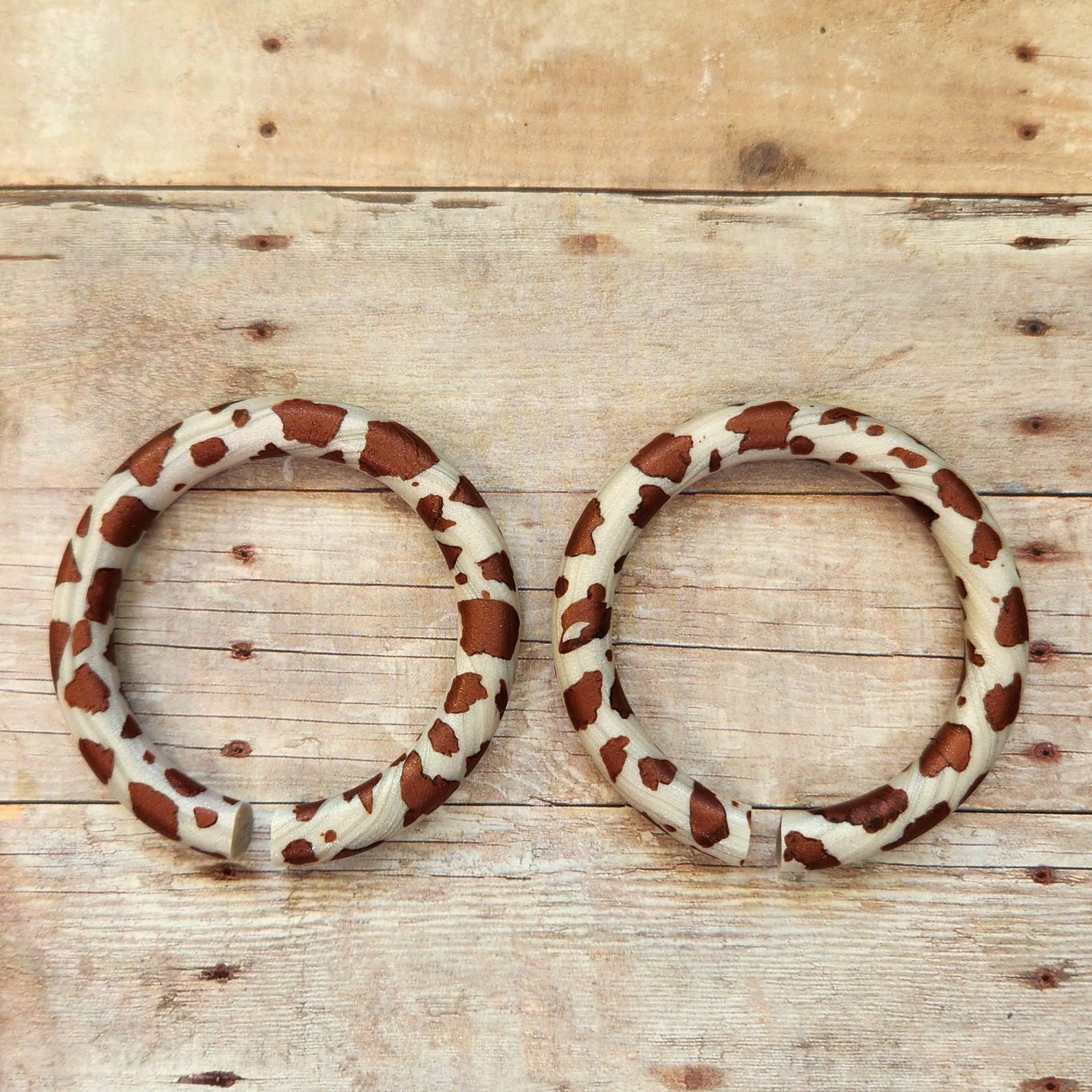 Country Cow Hoop Plugs // Pick Your Colors // Cowgirl // Cowboy ...