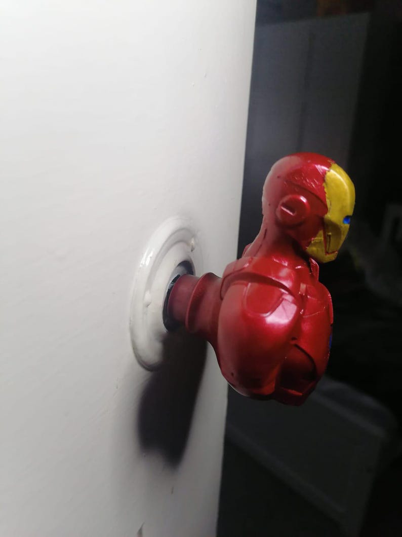 Marvel Avengers Door Handle, Door Knob Spiderman, Iron Man, Deadpool ...