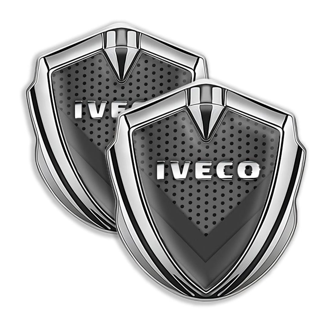 Iveco Car Logo Badge/domed Epoxy Sticker in a Metal Frame for Car ...