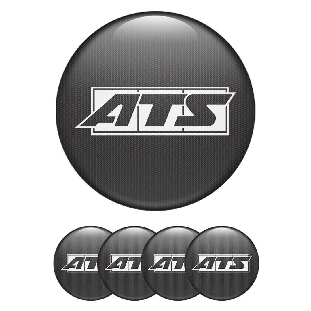4 X ATS Wheel Emblems Center Cap Stickers Wheel Center Hub Caps of Rims ...