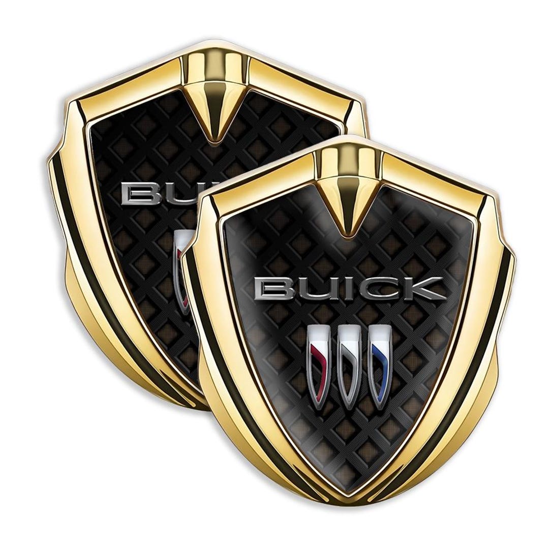 Buick Car Logo Badge/domed Epoxy Sticker in a Metal Frame for Car ...
