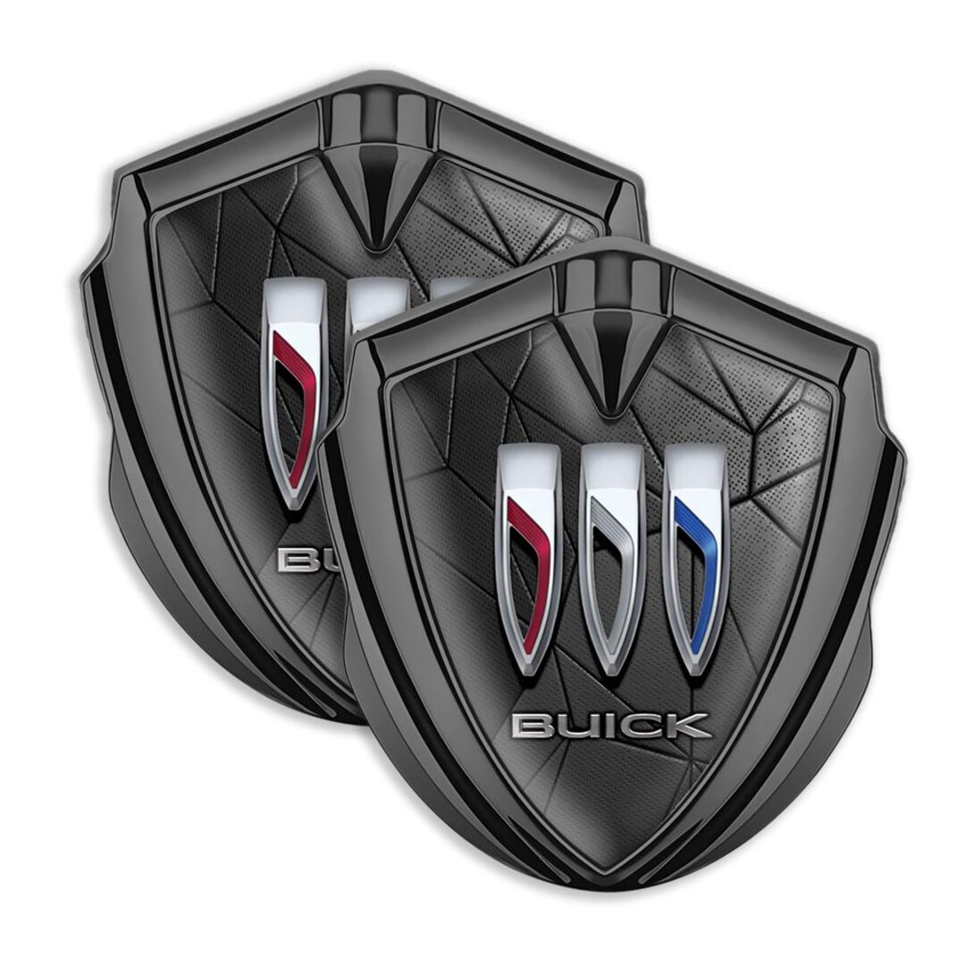 Buick Car Logo Badge/domed Epoxy Sticker in a Metal Frame for Car ...