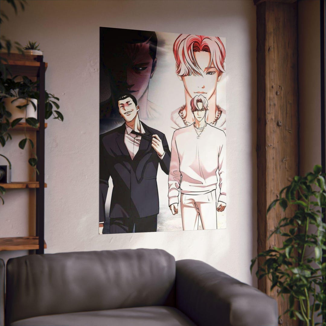 Lookism Poster, Lookism Merch, Gun Park, James Lee, Shiro Oni - Etsy