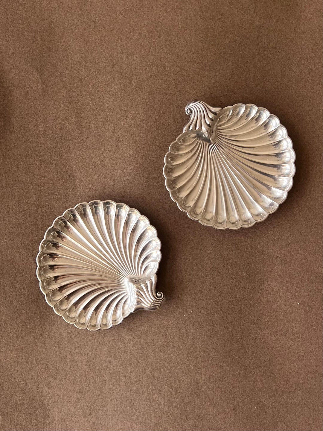 Vintage Alpaca Silver Shell Trinket Tray – Decorative Dish - Etsy