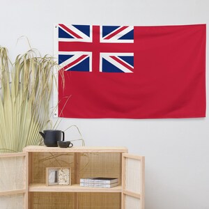 British Red Ensign Flag - Patriotic United Kingdom Civil Naval Maritime ...