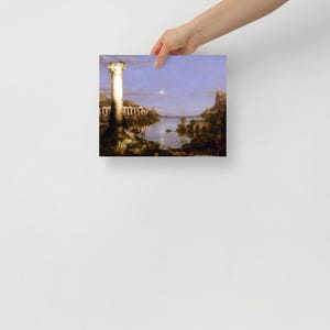 The Course of Empire, Desolation Print Poster - Thomas Cole - Hudson ...