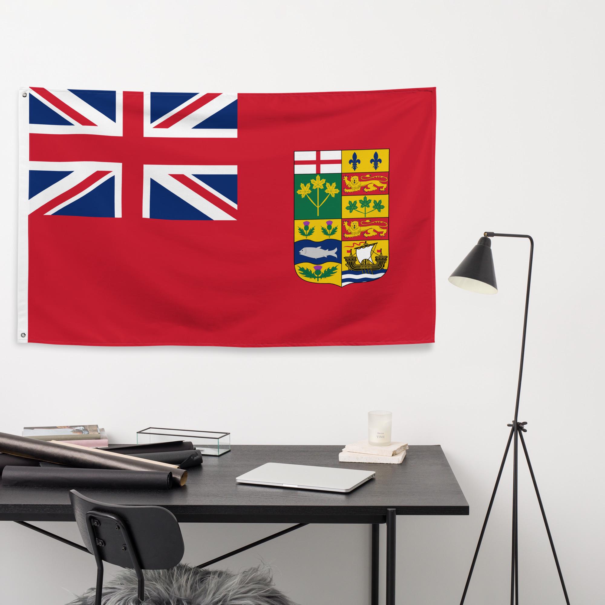 Old Canada Flag (1868 - 1921) - Canadian Red Ensign - Patriotic ...