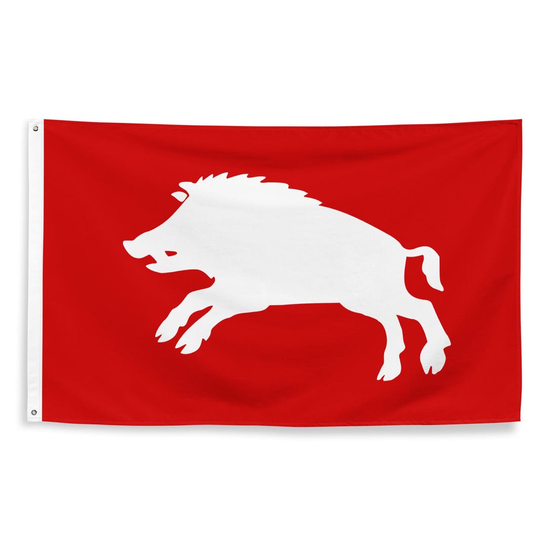 Anglo Saxon Boar Flag - Anglo-saxon England Decor - Patriotic English ...