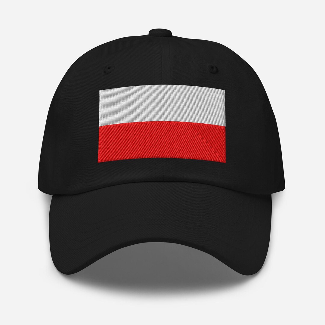 Poland Flag Cap - Adjustable Embroidered Dad Hat - Patriotic Polish ...
