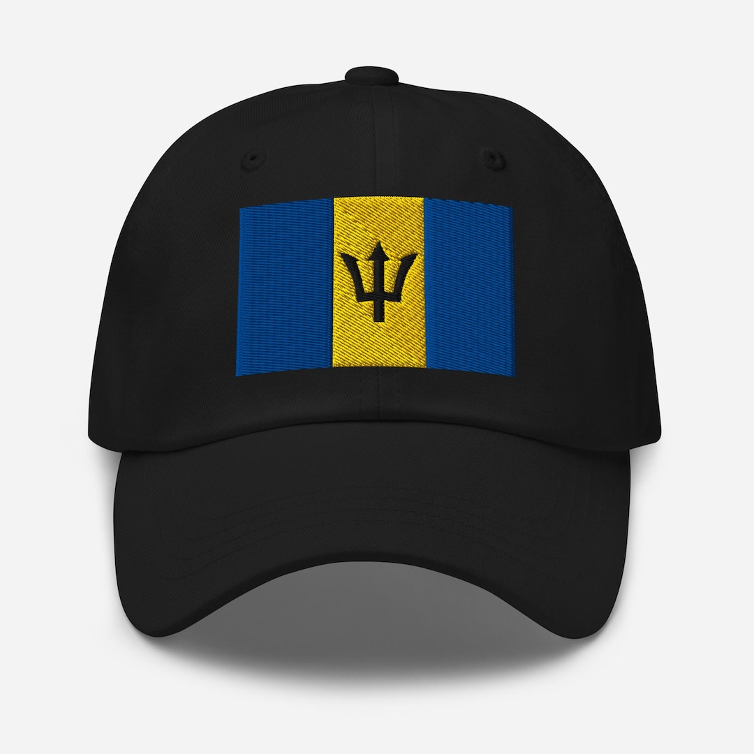 Barbados Flag Cap Adjustable Embroidered Dad Hat Patriotic Barbados ...