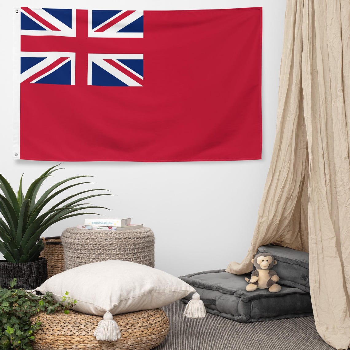 British Red Ensign Flag - Patriotic United Kingdom Civil Naval Maritime ...