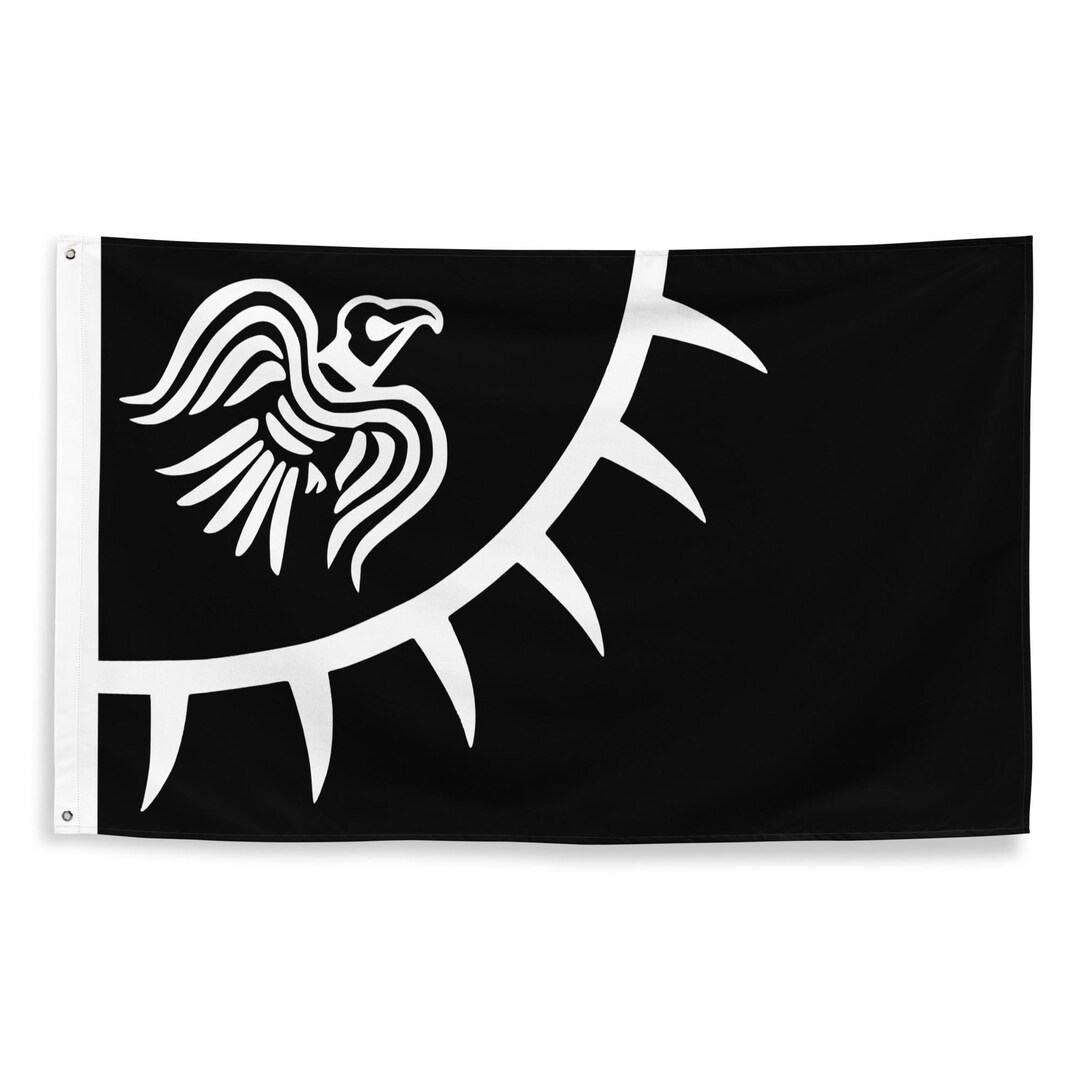 Viking Raven Banner Flag - Scandinavian Odin Bayeux Tapestry Pagan Flag ...