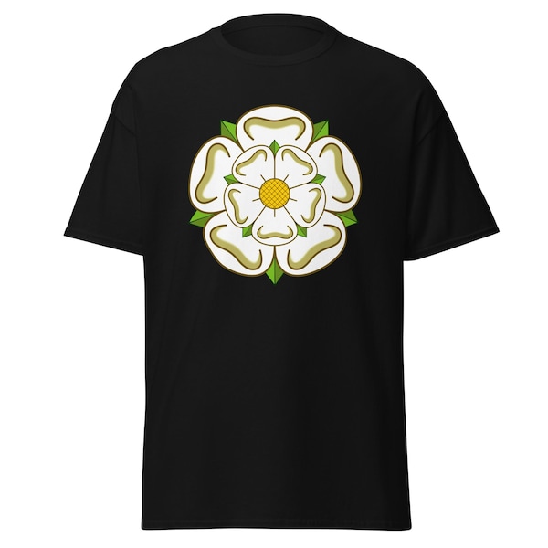 Yorkshire Rose T Shirt - Etsy UK