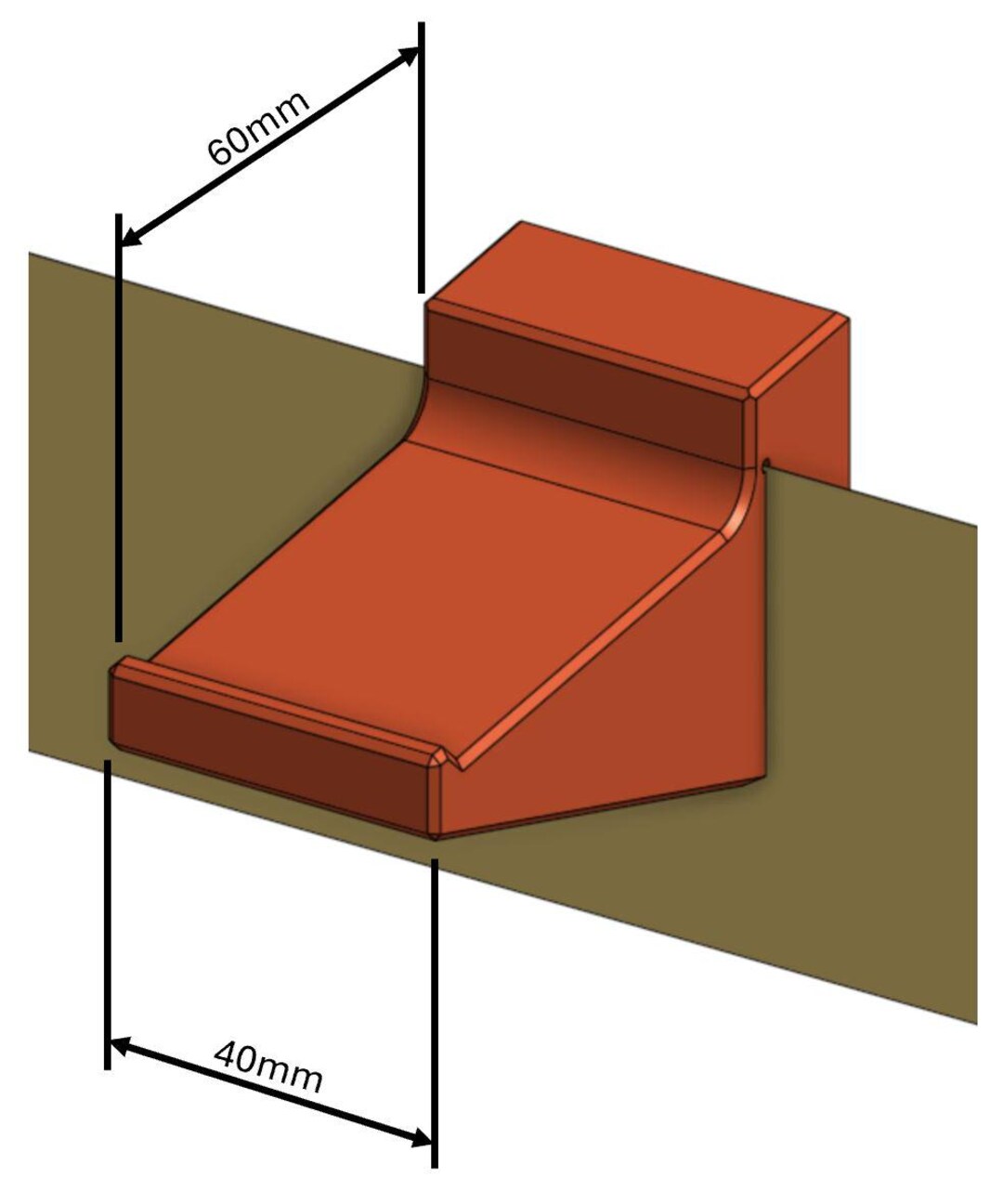 Reciprocating Saw Holder French Cleat - File for 3D Printing - Etsy
