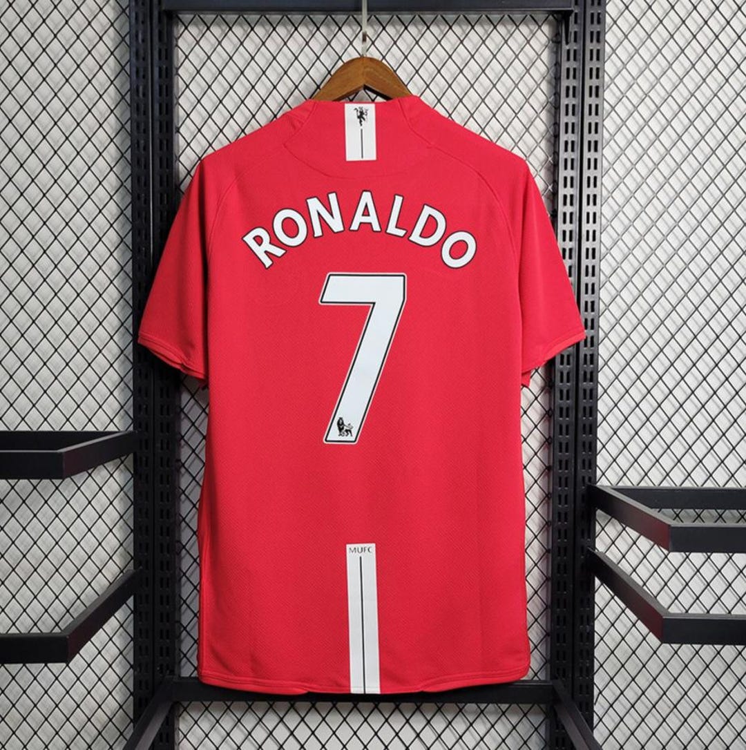 Cristiano Ronaldo Manchester United 2008 Jersey Retro Trikot - Etsy Canada