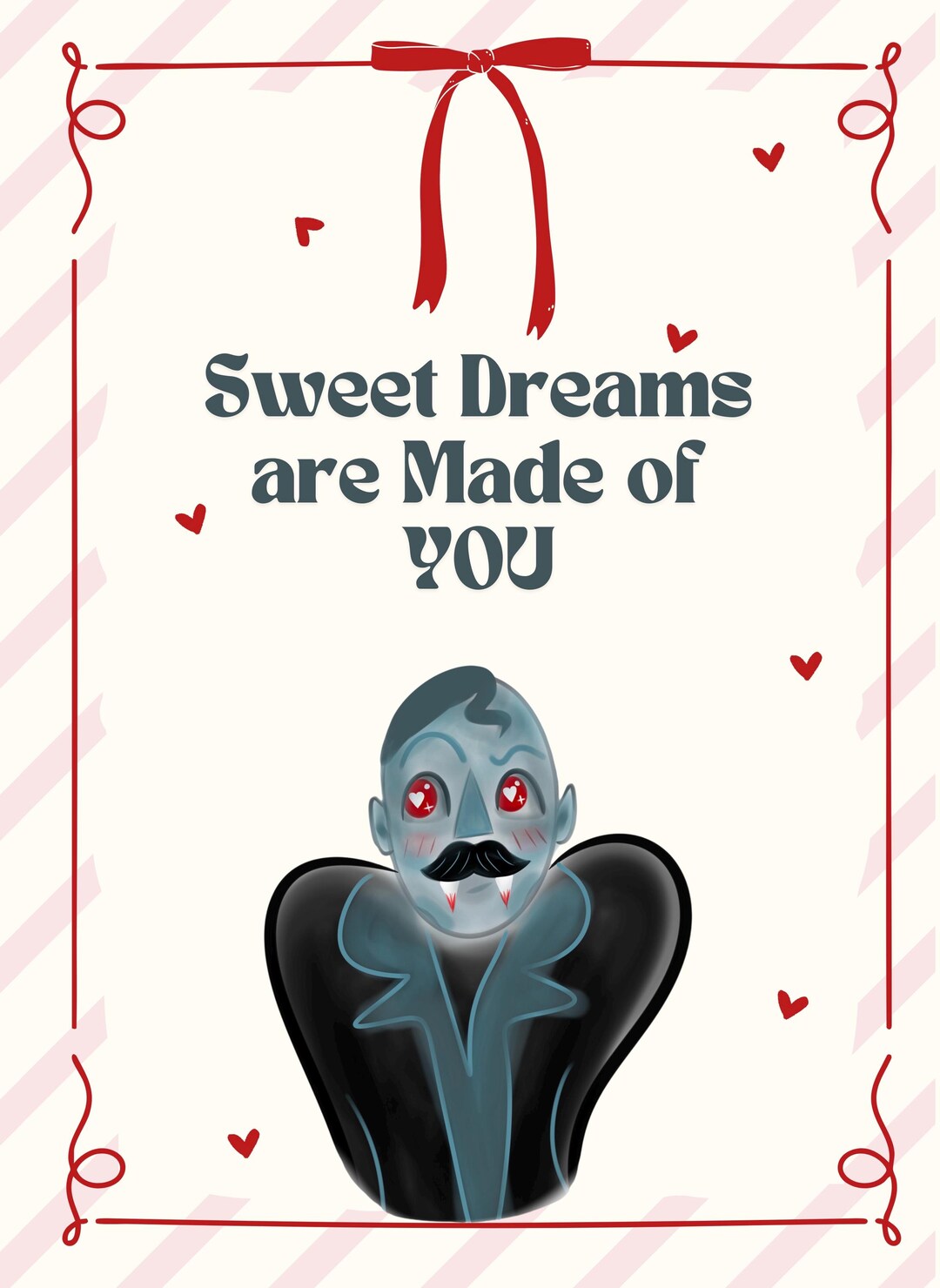 Nosferatu Orlok Vampire Valentines Day Card— Love Card for Significant ...