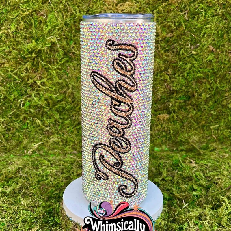 Rhinestone Tumblers Name - Etsy