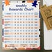 Printable Weekly Reward Chart for Kids: Editable Behavior & Chore ...