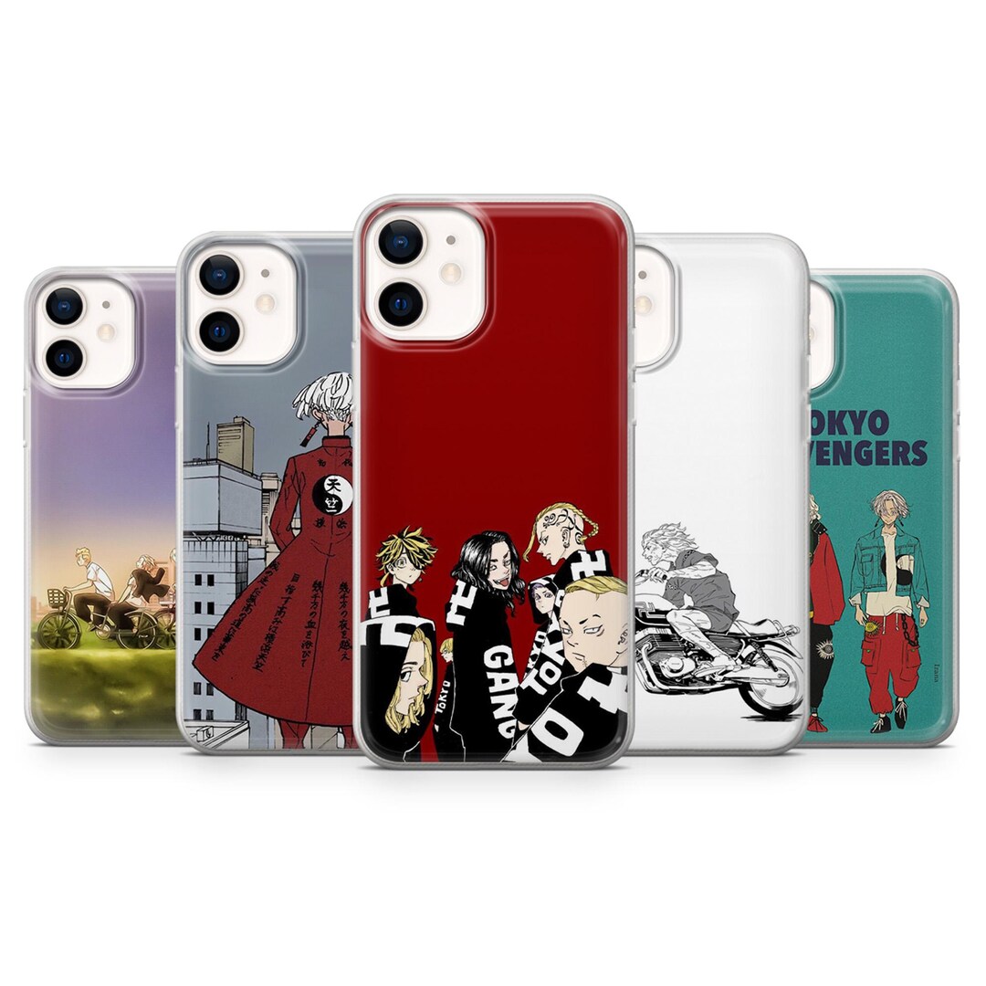 Tokyo Revengers Phone Case Mikey Anime for iPhone 16 Pro, 15, 14, 13 ...