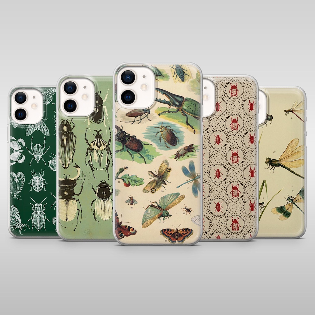 Insect Phone Case Bug Entomology Cover for iPhone 17pro 16 15 14, 13 ...