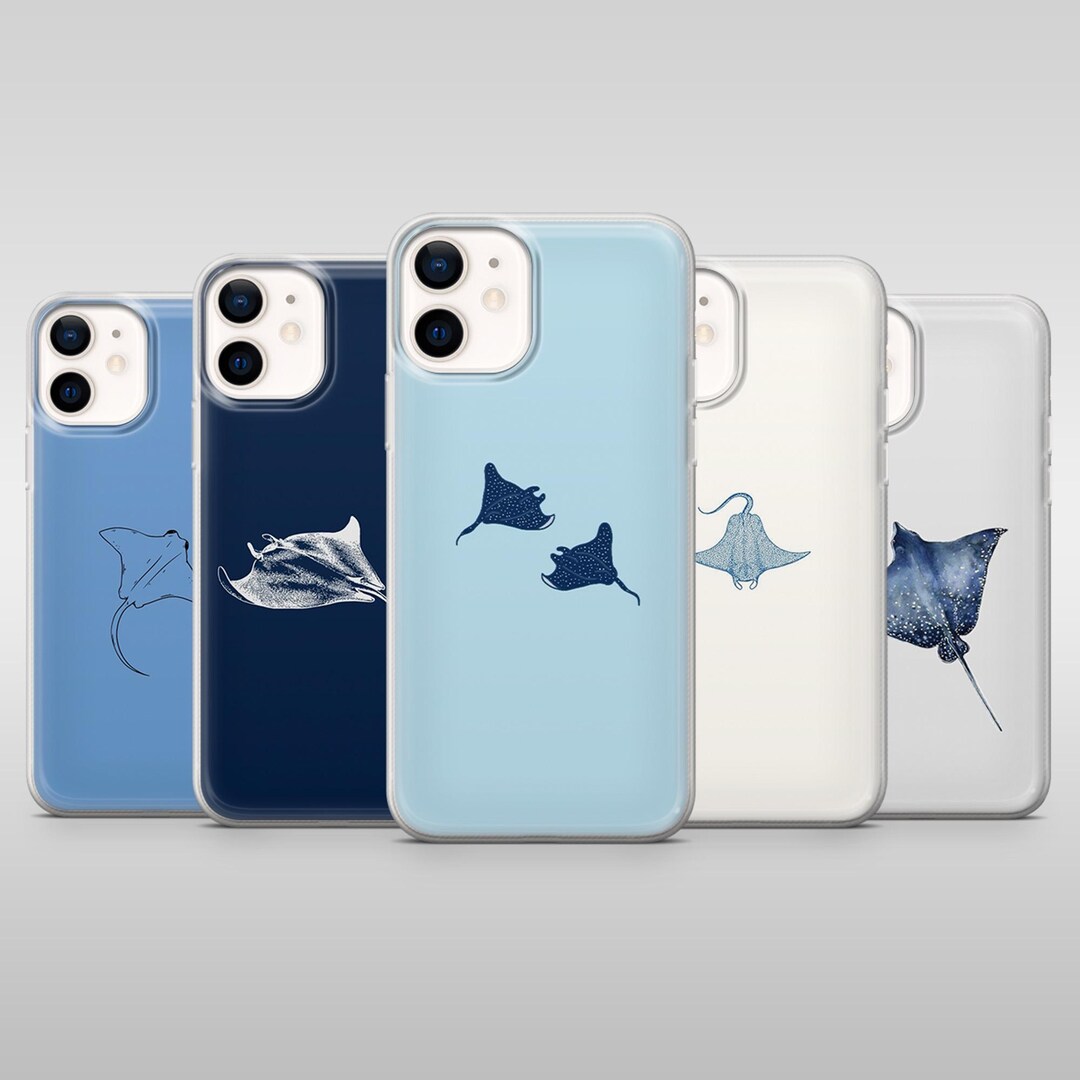 Stingray Phone Case Manta Ray Sealife Cover for iPhone 17pro 16, 15, 14 ...