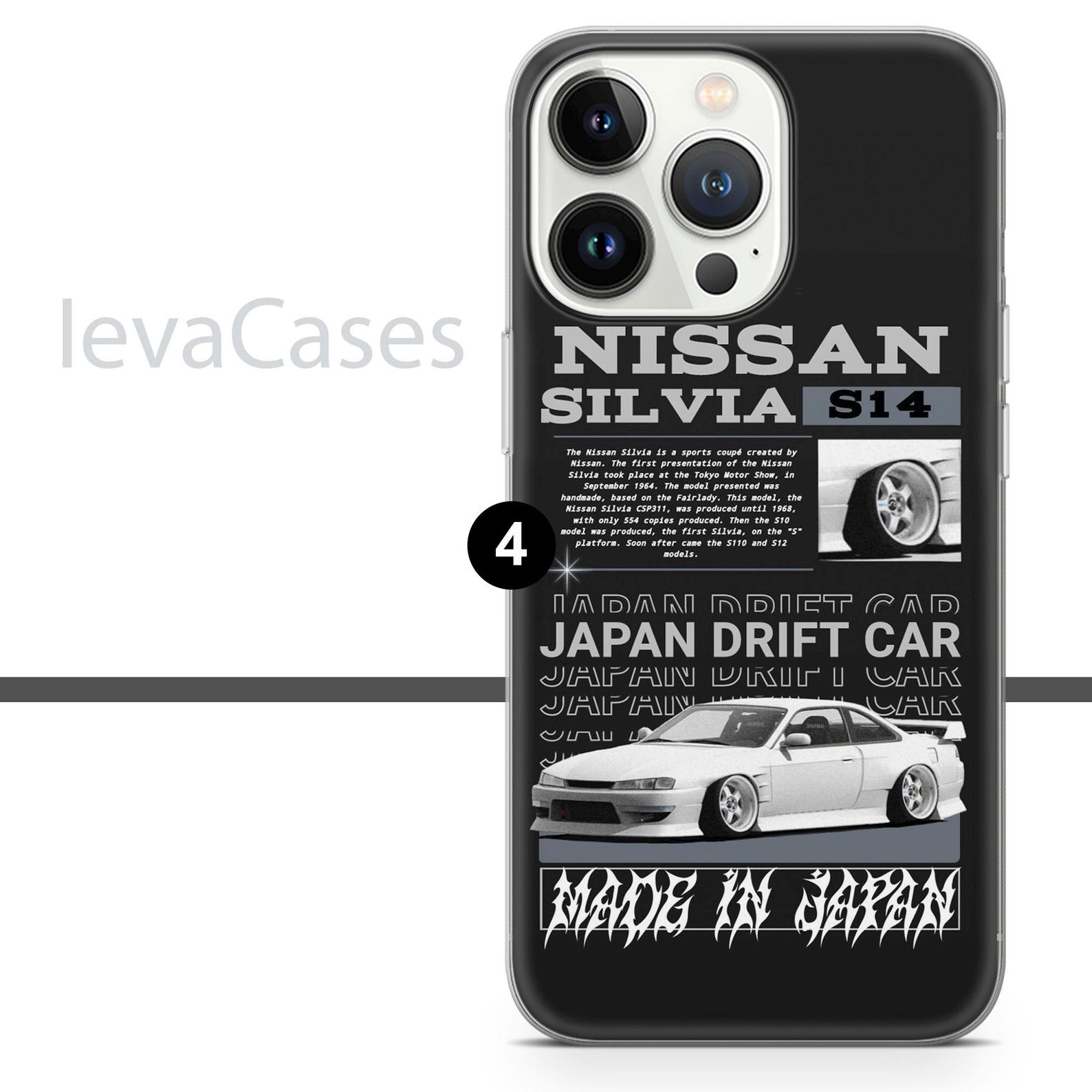 Car Phone Case JDM Cars Cover for iPhone 17pro, 16, 15, 14, 13, 12 ...