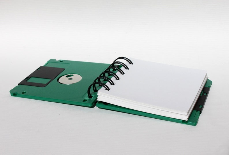 Floppy Disk Notebook Geek Book Journal Diary Book Recycled | Etsy