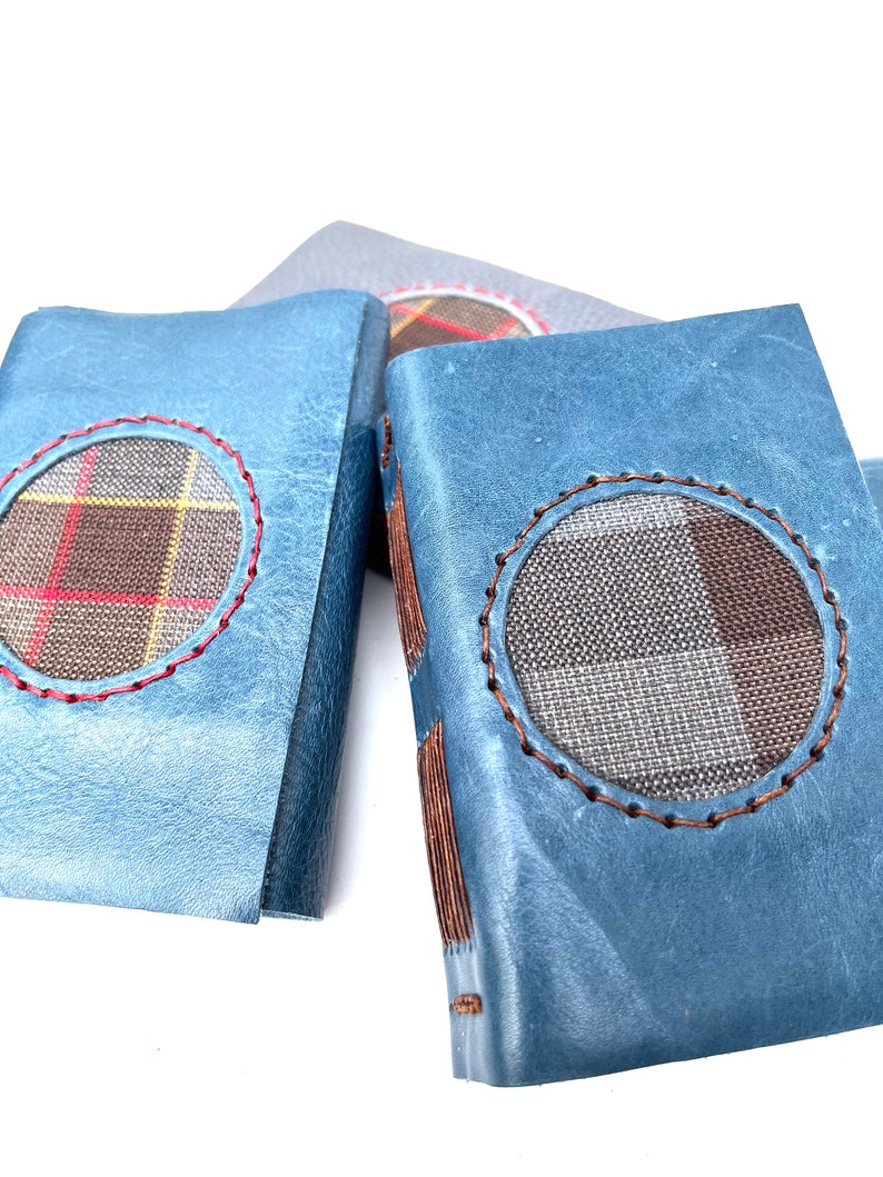 Outlander Tartan Leather Journal: Handmade Travel Notebook, Scottish ...