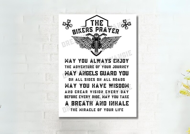 Biker's Prayer Svg, Motorcycle Png, Motorcycle SVG, Bike Rider Png ...
