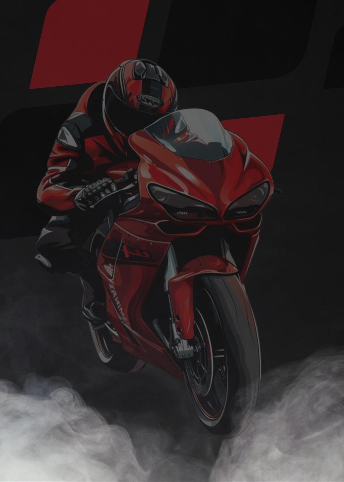 Editable Motorcycle Birthday Invitation, Motorcycle Party Card, Boy Men ...