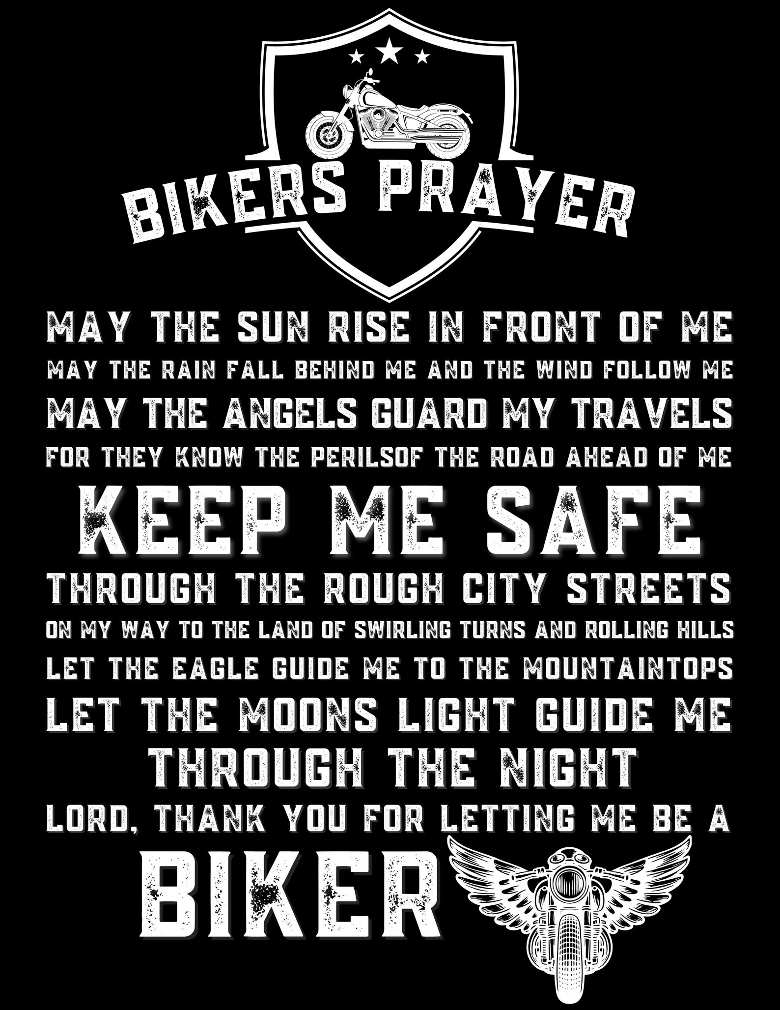 Biker's Prayer Svg, Motorcycle Png, Motorcycle SVG, Bike Rider Png ...