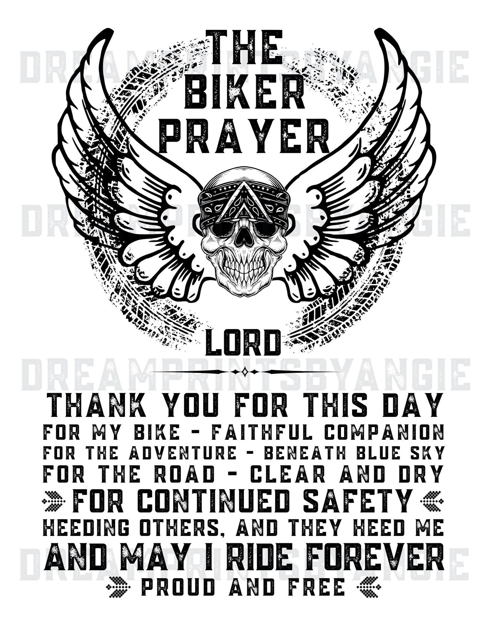 Biker's Prayer Svg, Motorcycle Png, Motorcycle SVG, Bike Rider Png ...