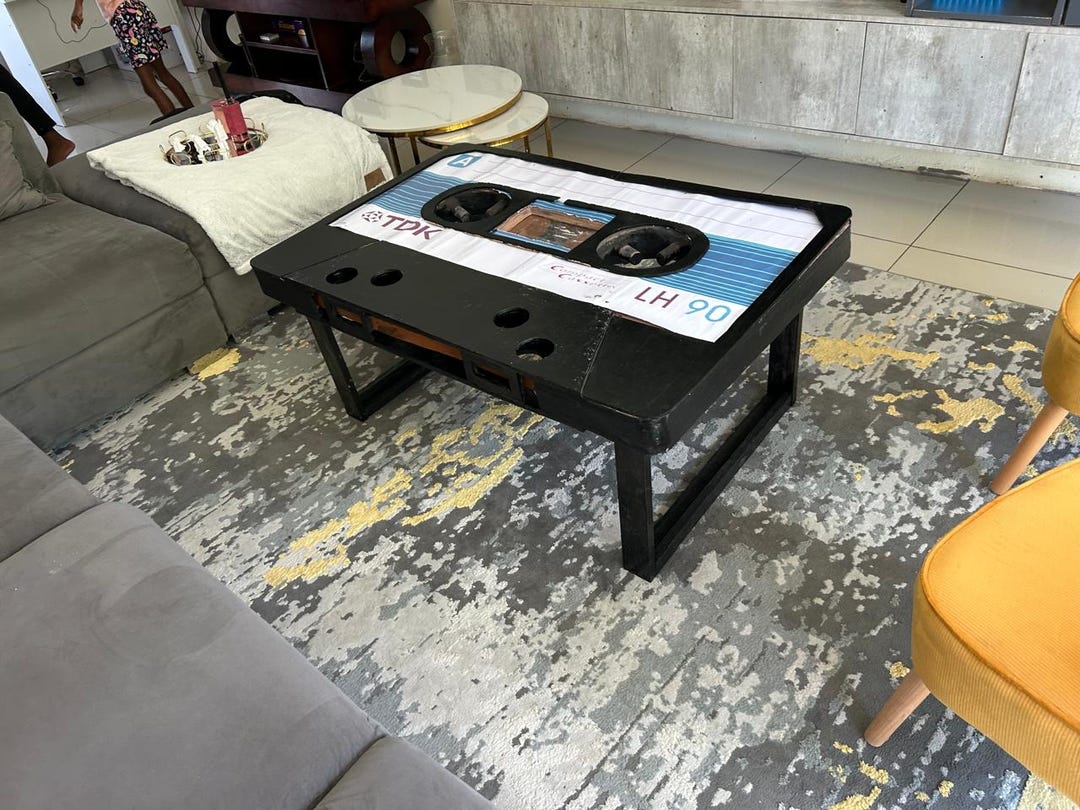 Customized, Unique, Cassette Coffee Table, Wood Furniture, Plywood ...