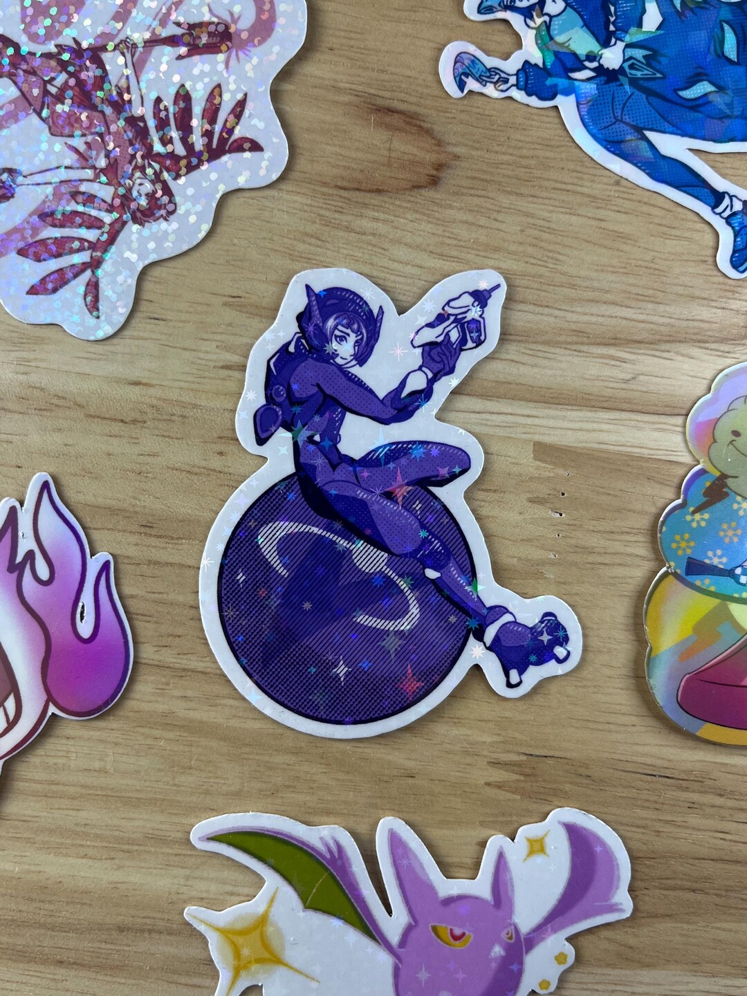 Juno Holographic Sticker - Hand Drawn Overwatch 2 Inspired Art - 2.2in ...