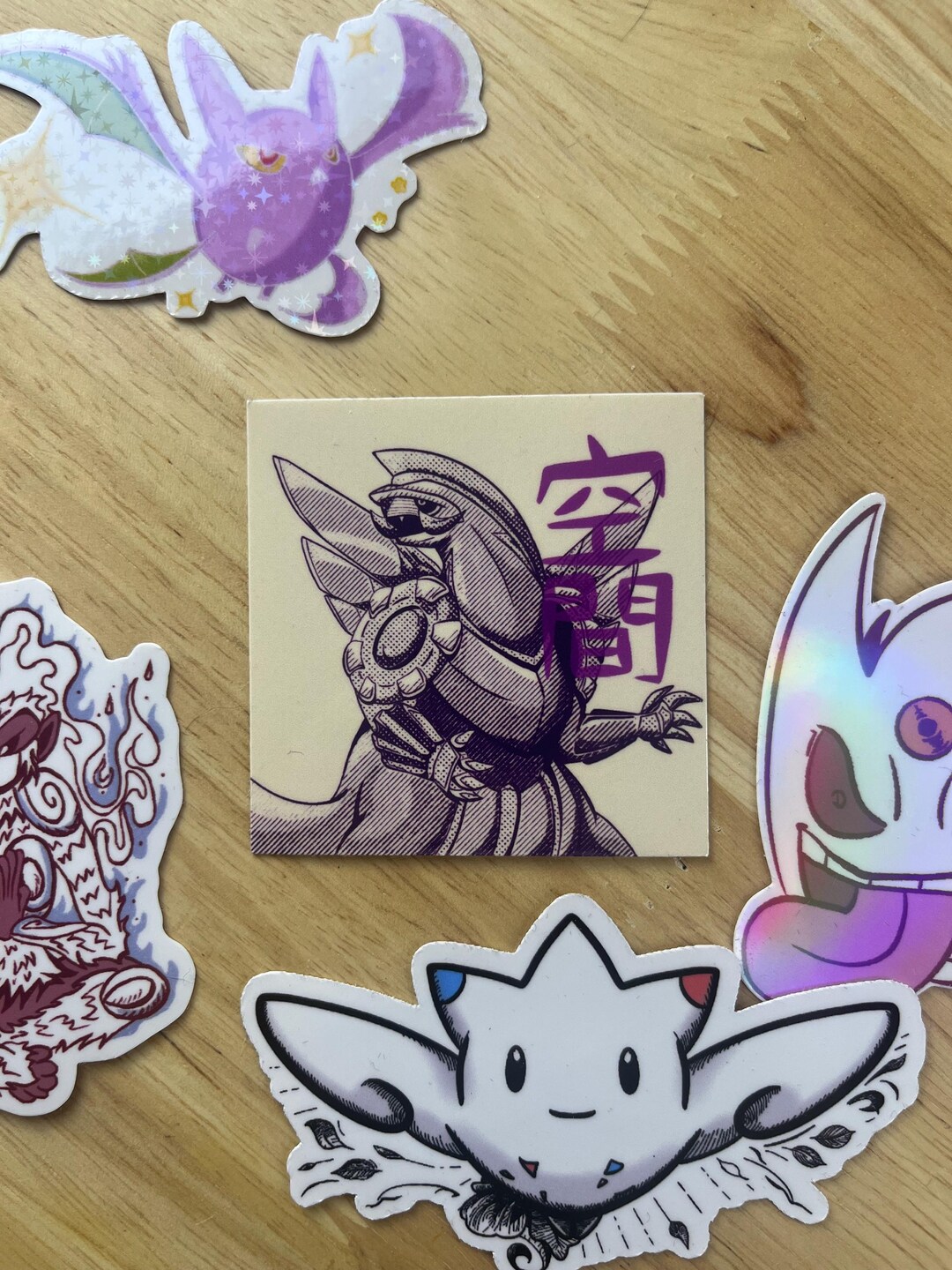 Palkia Sticker - Hand Drawn Pokemon Gen 4 Art - 2.2in X 2.2in - Water ...