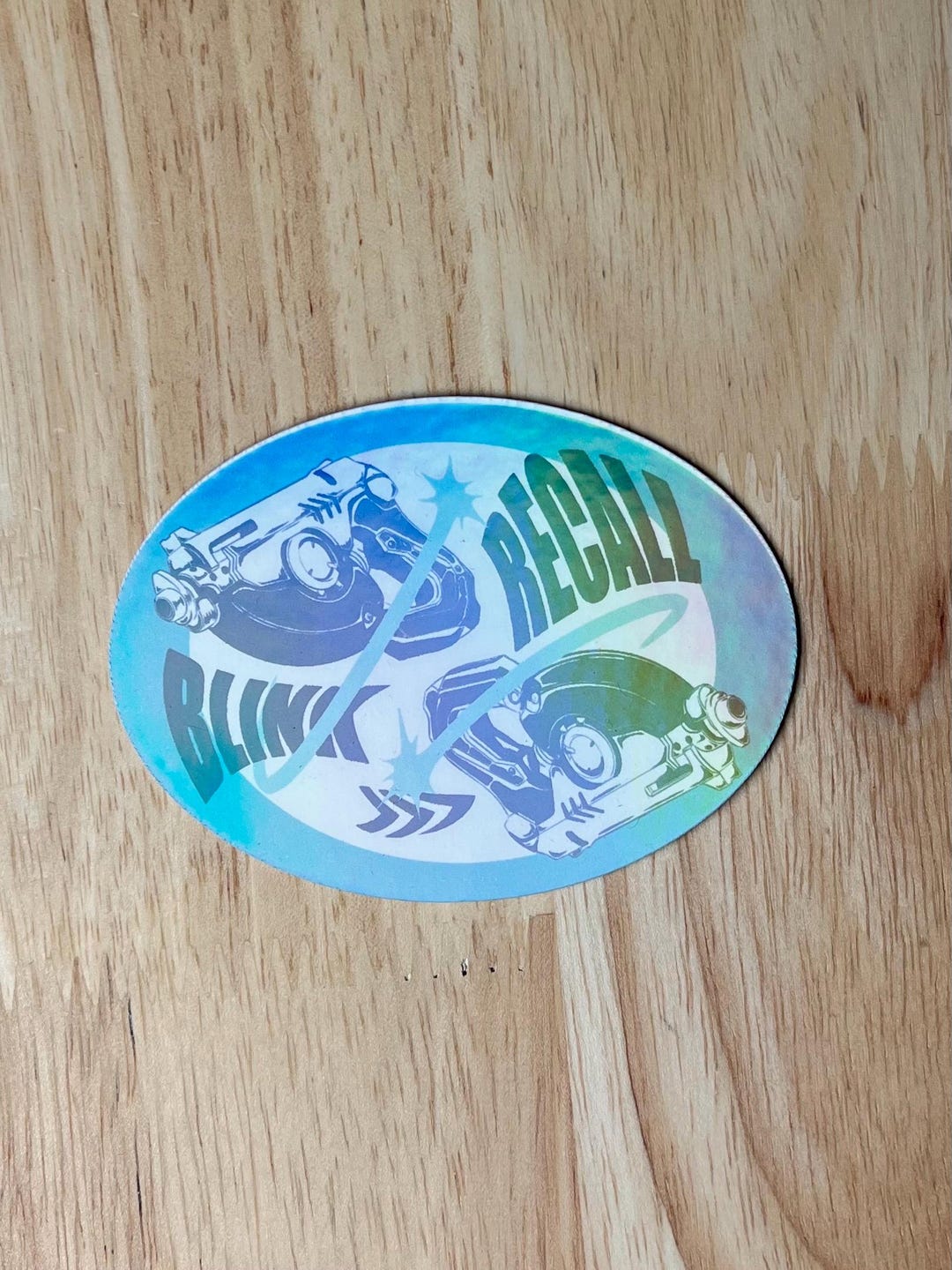 Ow2 Tracer Recall! Sticker - Hand Drawn Overwatch 2 Inspired Art - 3 ...