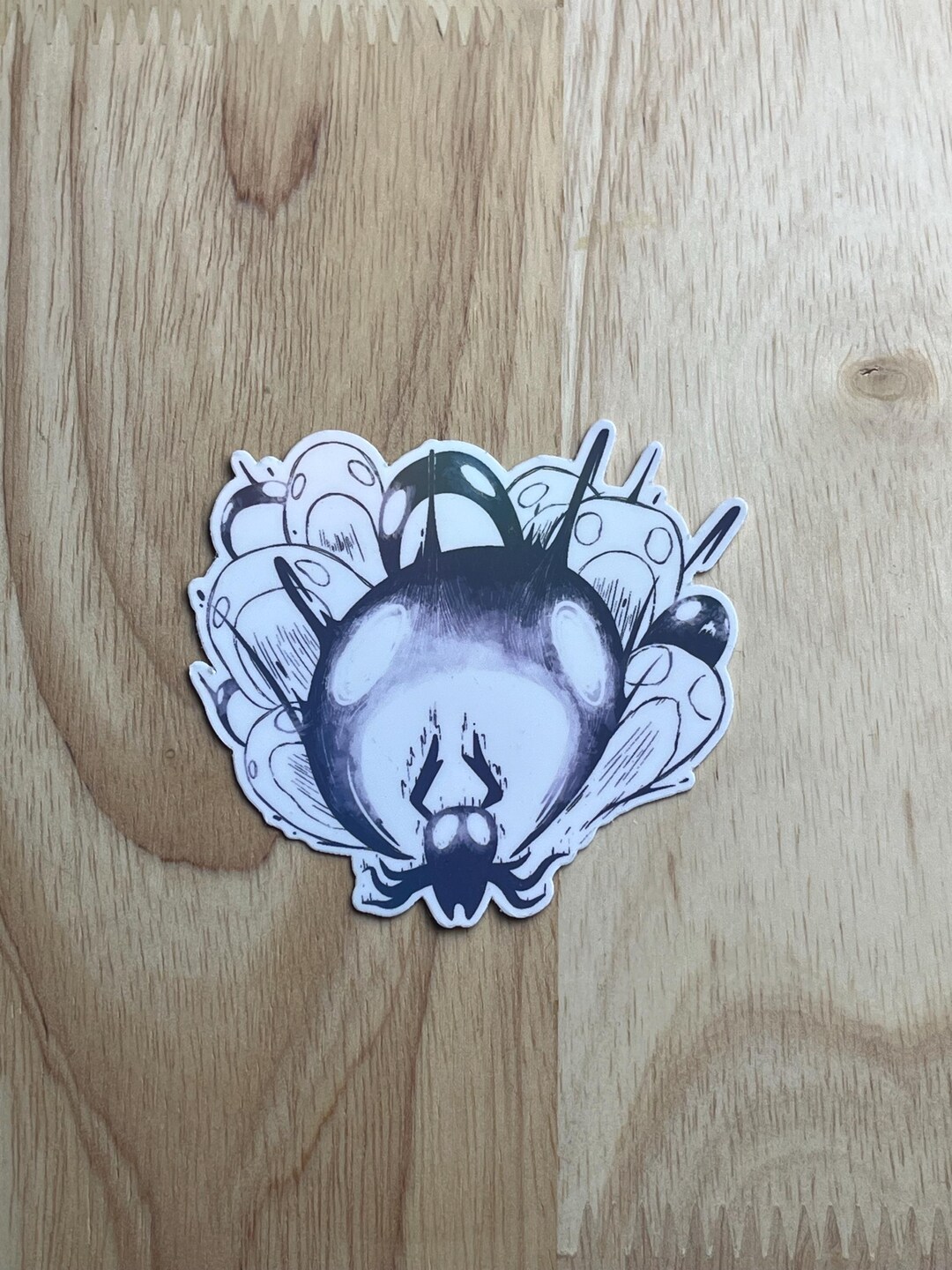 Hollow Knight Sticker - Hand Drawn Hollow Knight Inspired Art - 2.7in X ...